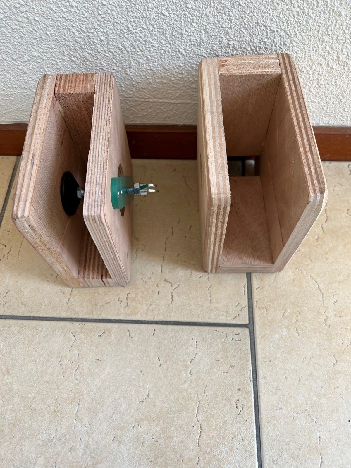 Turn block, wood - GlassHandling