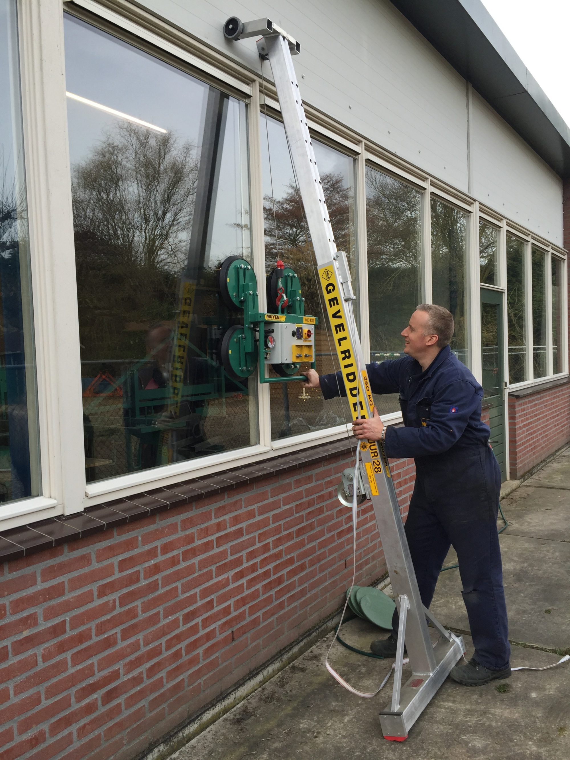 Twin400, battery glaslift, double system - GlassHandling