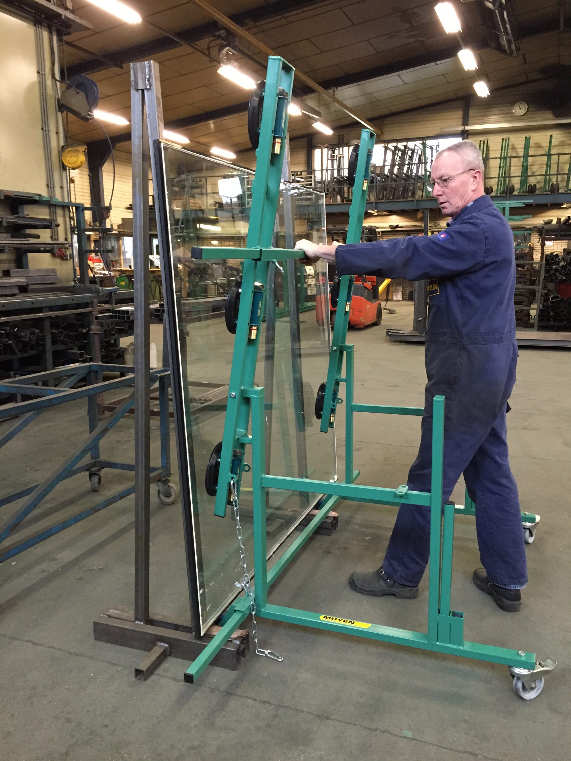 ST550, Lift for slinding door repair.