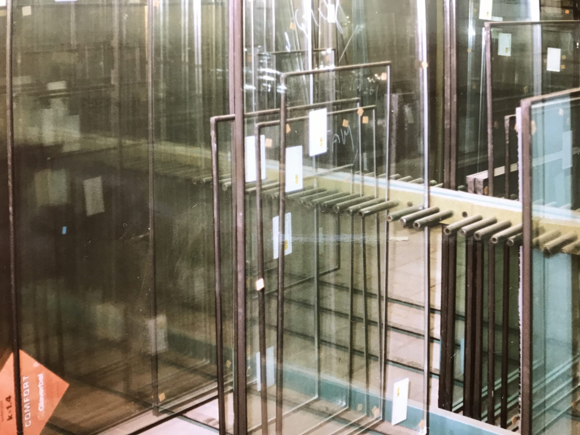 KO404, Rack for isolated glass - GlassHandling