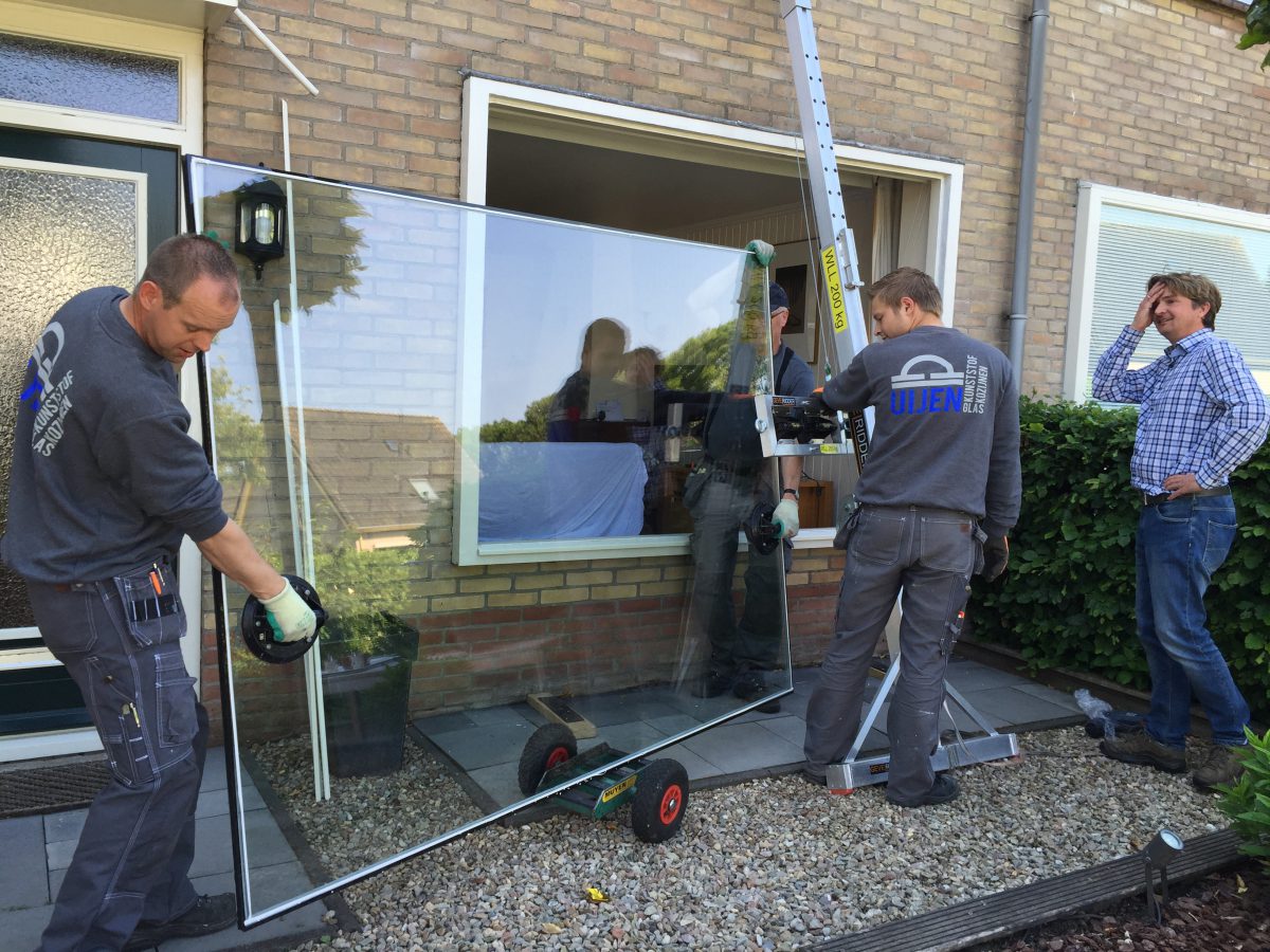 GL320, Window frame carrier, - GlassHandling