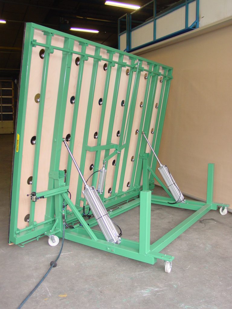 Pneumatic cutting table - GlassHandling