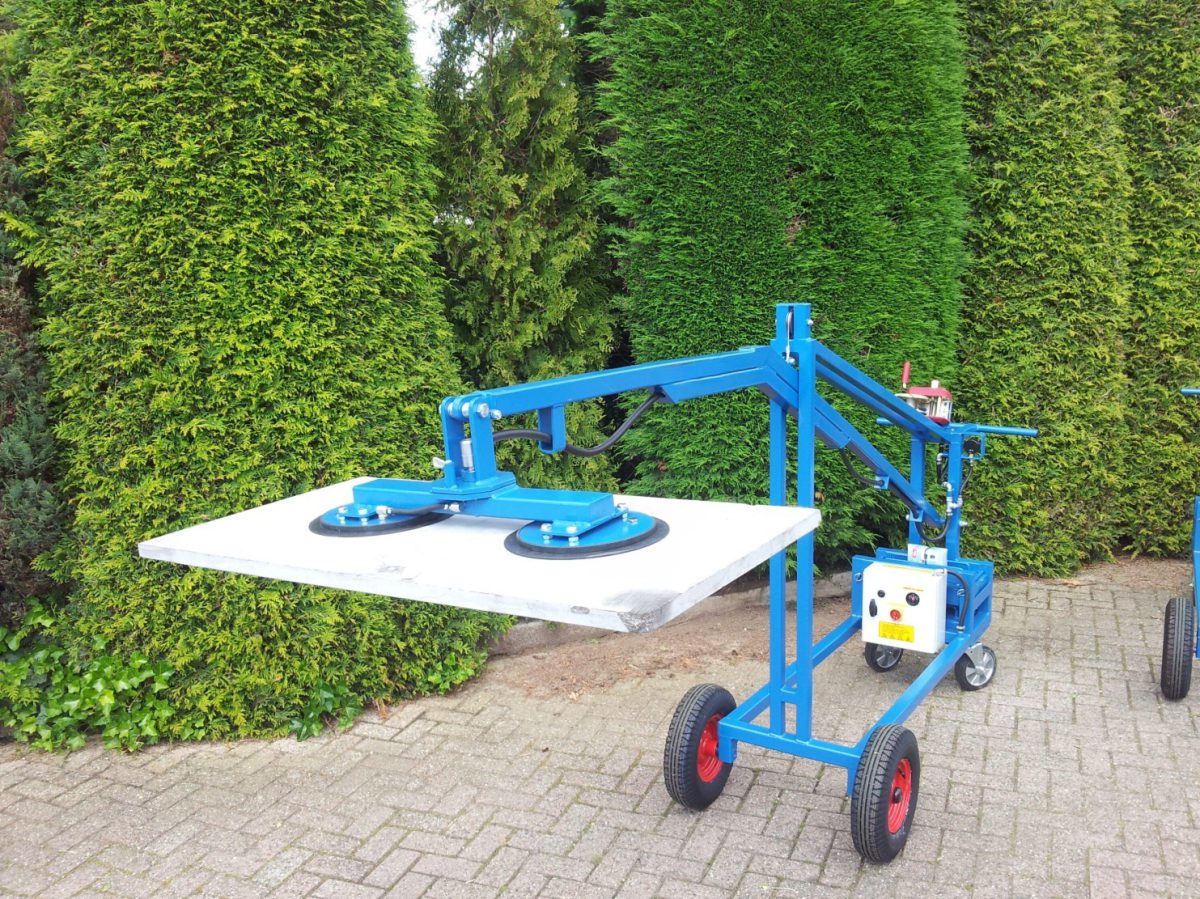 Floor lifter up to 150 kg. - GlassHandling