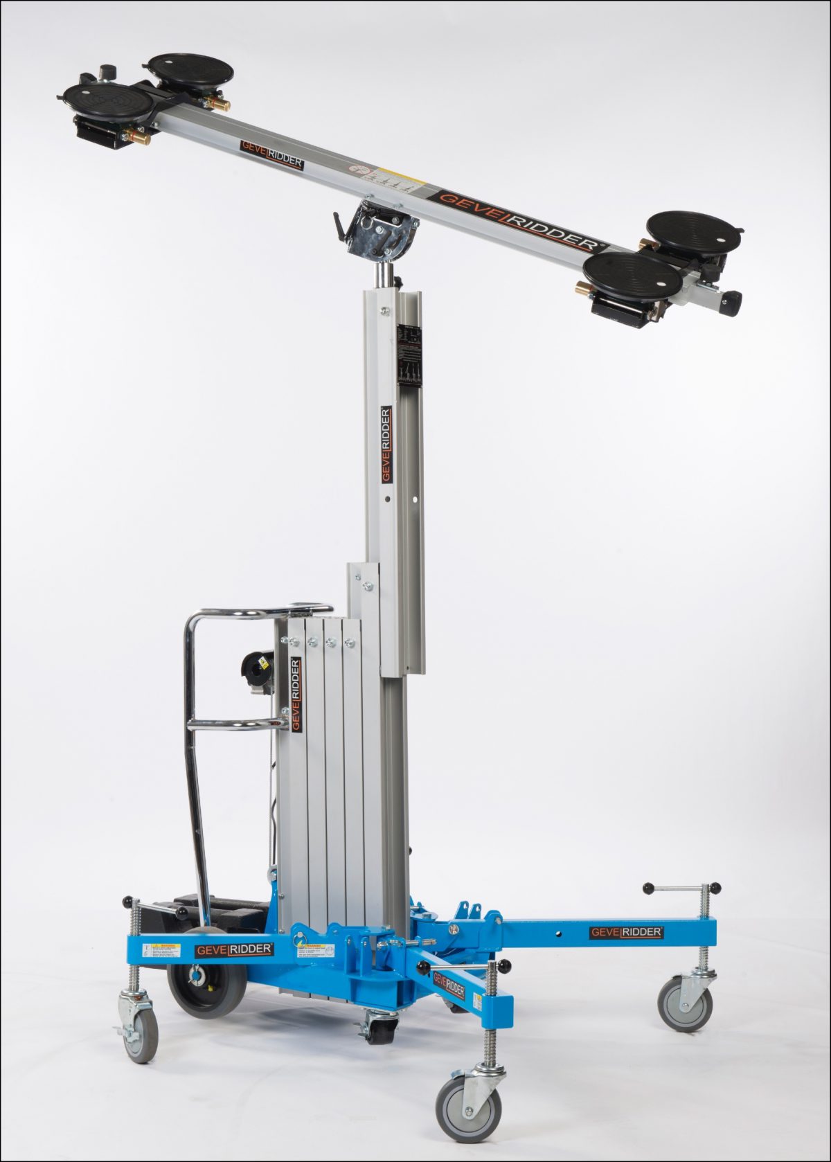 the Conservatory lift or roofglass lifter, up to 4.2 meter, 120 kg.