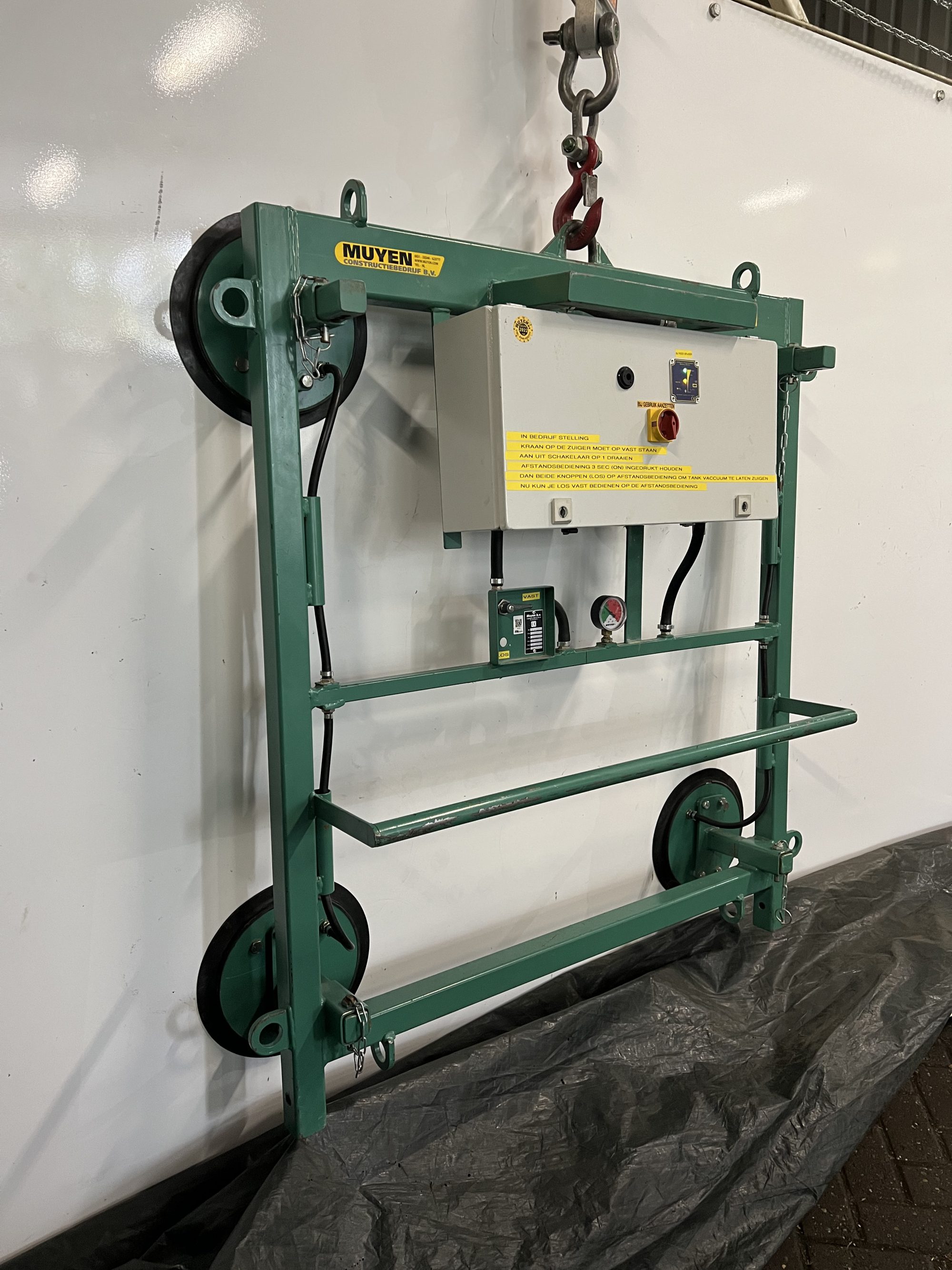 Special, lifter adjustable pads - GlassHandling