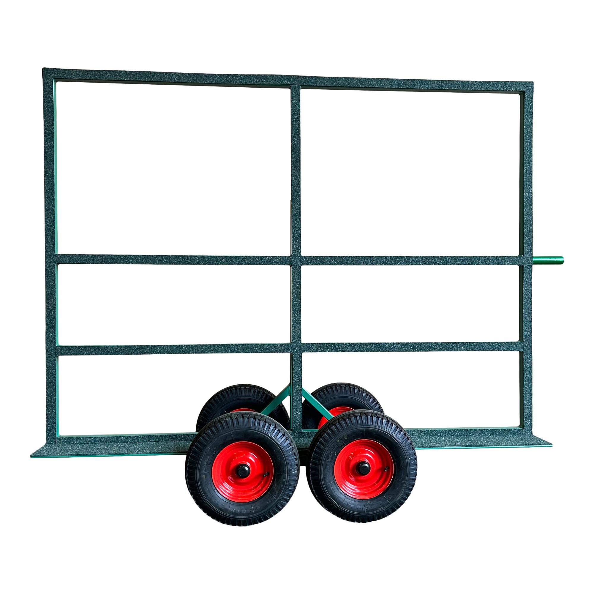 W103B, Glass trolley, Glaskar met dubbele wielen